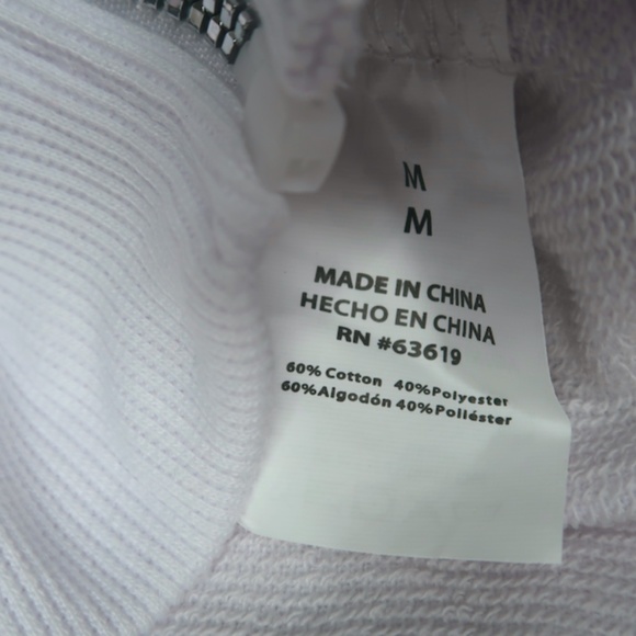 bebe | Tops | Bebe Sport Nailhead Logo Hooded Jacket White Bb2366e 99 ...